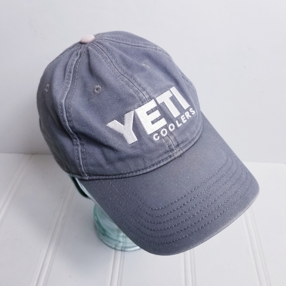 Yeti | Accessories | Yeti Baseball Cap Mens Womens Unisex Washed Gray ...